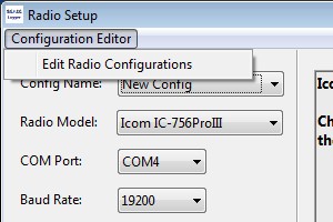 Editing Current Radio Configurations