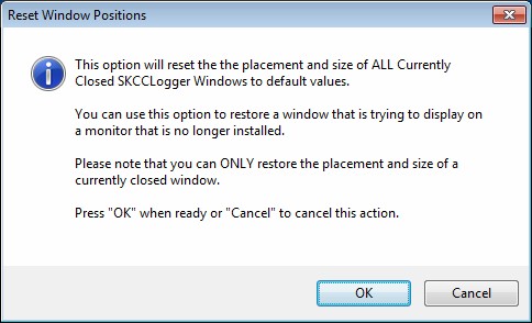Resetting Saved Window Positions
